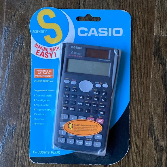 Casio | Other | Casio Scientific Calculator Fx30ms Plus New Sealed ...